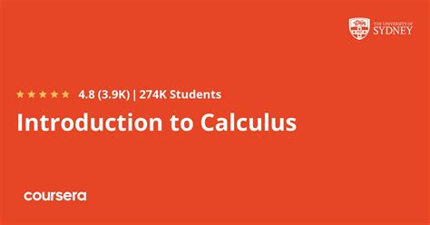 Introduction To Calculus Coursera