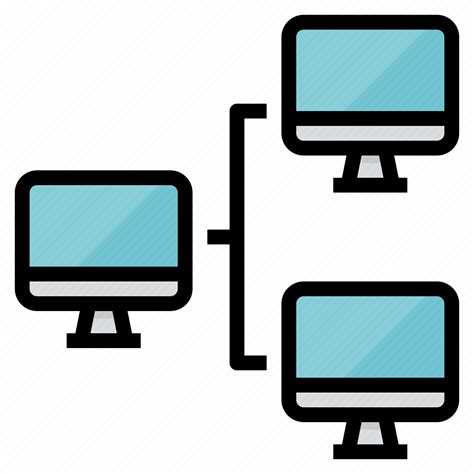 Data Link Network Share Icon Download On Iconfinder