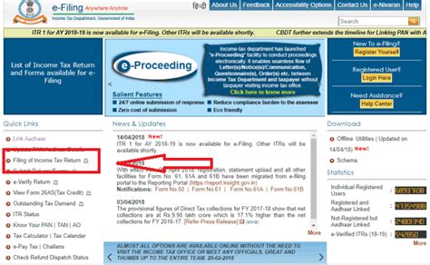 How To File Your Income Tax Returns Online In 6 Easy Steps