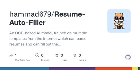 github hammad679 resume auto filler an ocr based ai model trained
