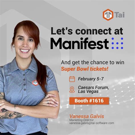 Vanessa Galvis On Linkedin Manifest2024 Supplychain Logistics Taisoftware