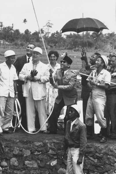 Indonesia Zaman Doeloe Soekarno Dan Nikita Khrushchev Di Bali