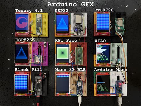 创客：“arduinogfx库”介绍 Taholab