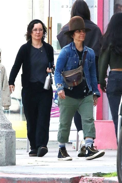 Sara Gilbert And Linda Perry Out In Los Angeles 03102024 • Celebmafia