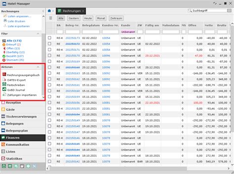 Schnittstelle Datev Export Konfiguration