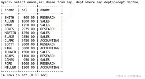 mysql：内置函数 复合查询 表的内连和外连 csdn博客