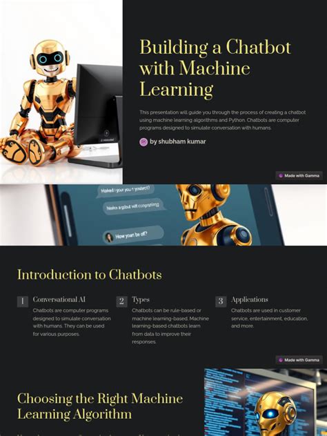 Building A Chatbot With Machine Learning Pdf Machine Learning