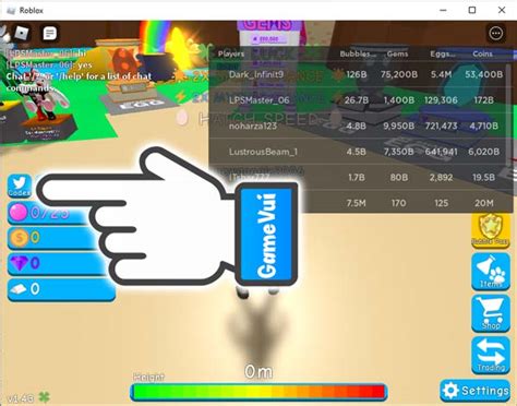 Tổng Hợp Code Roblox Bubble Gum Simulator Tháng 10 2024 Gamevui Vn