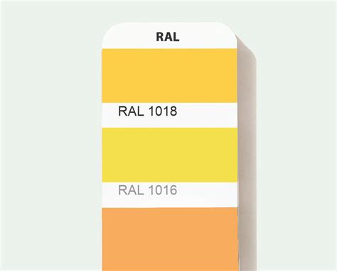 Convert Ral 1018 To Rgb