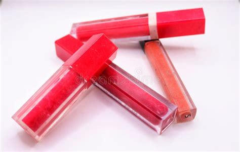 Four Beautiful Lip Glosses Stock Image Image Of Jewellery 287375617