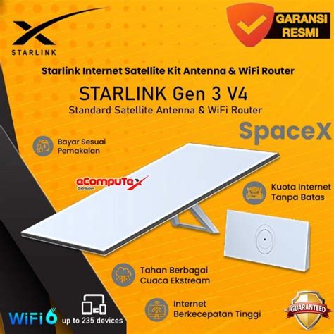 Jual Starlink Gen 3 V4 Antena Wifi Starlink V4 Gen 3 Shopee Indonesia