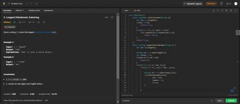 Vinodh Raj M On Linkedin 100daysofdsa Leetcode5 100daysofcodingchallenge Dsainjava