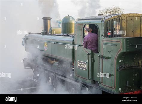 Gwr 6430 Pannier Tank Locomotive 1932 North Weald Station Epping