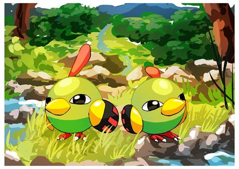 Natu Pokemon Drawn By Hazikamiio Danbooru