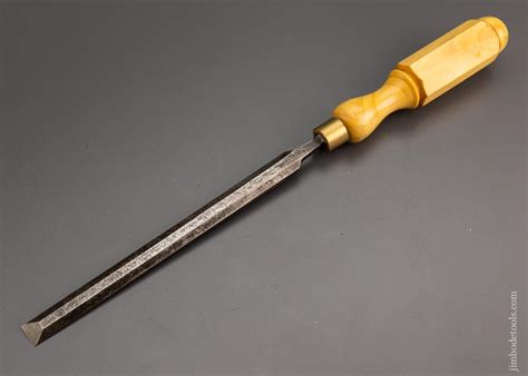 Marples Long Thin Paring Chisel With Octagonal Boxwood Handle 1 2 X 1 Jim Bode Tools