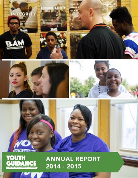 2015 Annual Report Youth Guidance