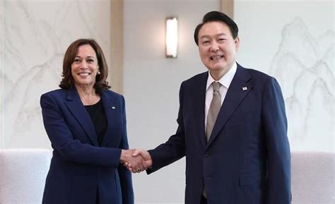 해리스 방한 결산 85분 만남 한·미 동맹 강화 의지 재확인ira·비핵화 협의 약속 아주경제