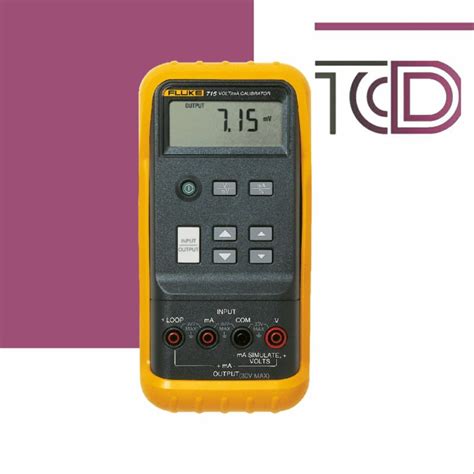 خرید و مشخصات کالیبراتور ولتاژ و جریان فلوک FLUKE 715 Volt mA Loop