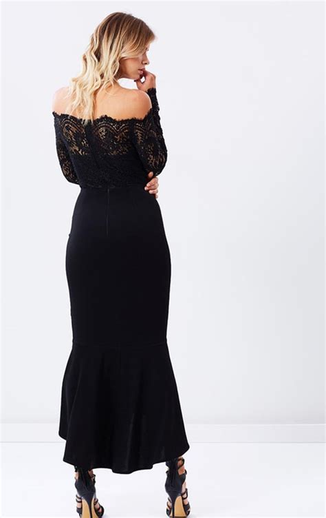 Off Shoulder Lace Prom Dress Mermaid Prom Dress Long Sleeve Prom Dre
