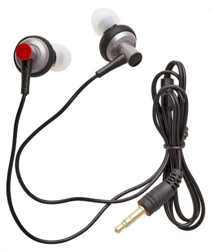 Auricular Superlux Hd381 In Ear Super Bass Monitoreo Color Gris