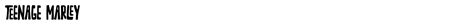 Teenage Marley Font Webfont And Desktop Myfonts