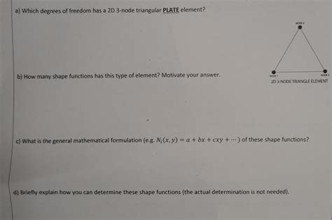 solved [finite elements][fem] please solve the question in