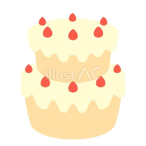 Free Vectors 2 Tier Cake