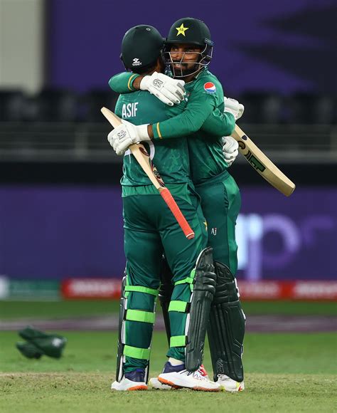 Asif Ali Gets A Hug From Shadab Khan After Finishing Off The Game