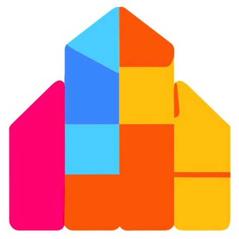 Premium Vector Tetris Icon Colored Shapes