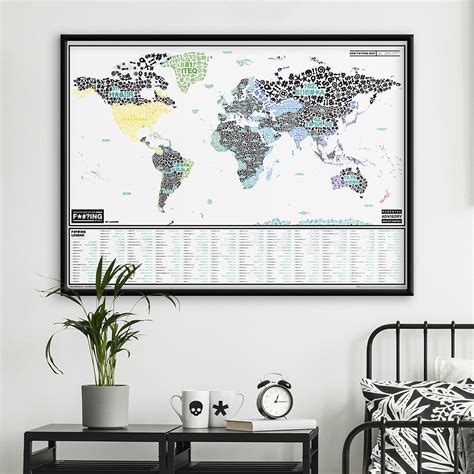 Köp Scratch Map Of The Fing World Svordomar Med Snabb Leverans