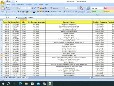 Excel Data Entry Data Cleaning And Formatting Service With Accuracy Upwork