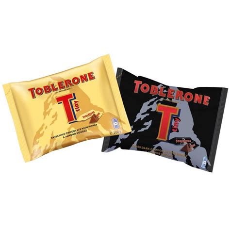 Toblerone Tiny Mini Milk Chocolate ช็อคโกแลตสามเหลี่ยม ทอปเบอโรนมินิ