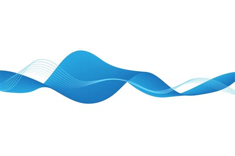 premium vector blue wave lines pattern abstract background modern banner wallpaper vector