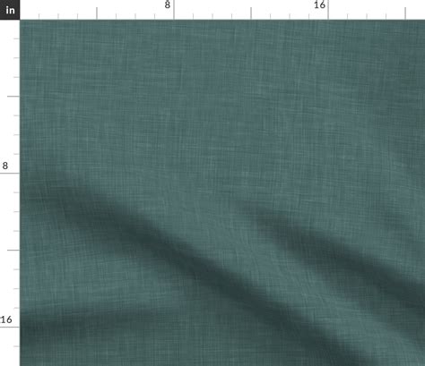 Solid Linen Texture Sagebrush Green Fabric Spoonflower