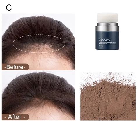 אבקה למילוי השיער וטשטוש קרחות קוסמטיקה וטיפוח לאישה