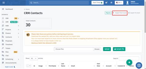 How To Import Contacts Agiled Knowledge Base