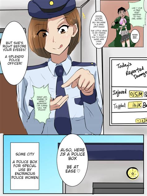 On The Policewomans Hand Part1 By Marumooo On Deviantart