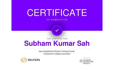 Subham Kumar Sah On Linkedin Ezbt7bg Thankyou Reuters ️