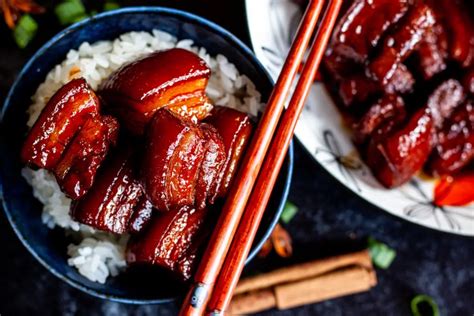 Chinese Braised Pork Belly Hong Shao Rou Recipe