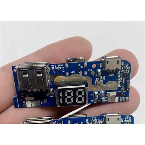 Jual Modul DIY Rakitan Power Bank Type C MicroUSB With LCD PowerBank Shopee Indonesia