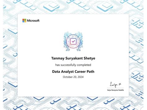 Tanmay Shetye On Linkedin Dataanalytics Microsoft
