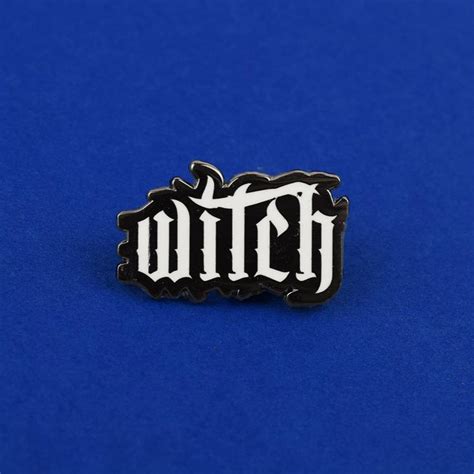 Witch Gothic Enamel Pin