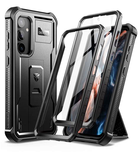 Dexnor Phone Covers Kickstand Case For Samsung Galaxy S23 Fe Military