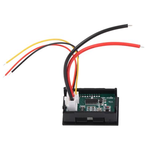 Digital Current Voltmeter Led Red And Blue Dual Display Digital