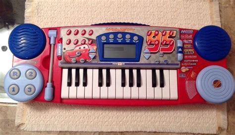 Disney Pixar Cars Lightning Mcqueen Musical Keyboard Countless