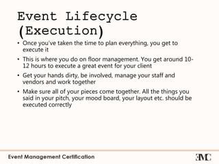 Emc Lec Event Lifecycle Ppt
