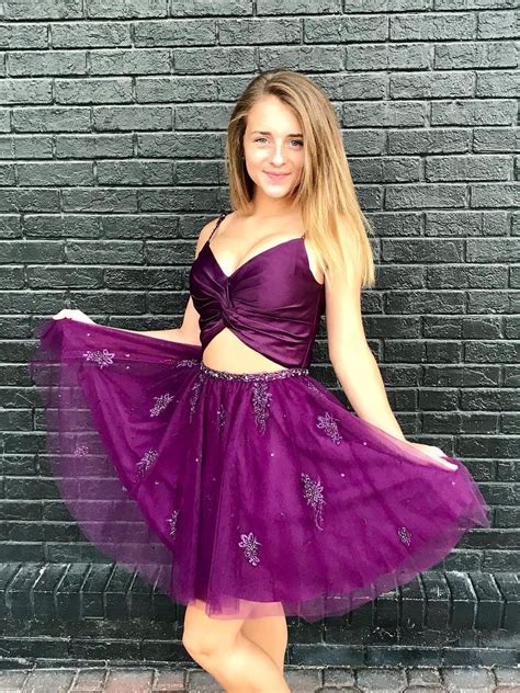 Beautiful Homecoming Dresses A Line Sparkly Short Prom Dress Beading