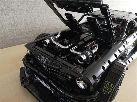 Lego Moc Ford Mustang Hoonicorn V2 By Loxlego Rebrickable Build With Lego