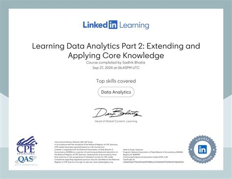 Sadhik Bhatia On Linkedin Certificate Of Completion