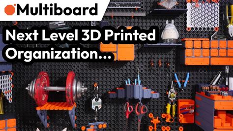 The Last 3d Printed Storage System Youll Ever Need Multiboard Youtube
